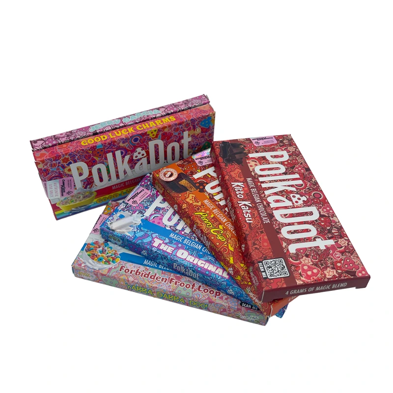 Polka Dot Mushroom Chocolate Bars Purple Penthouse Polka Dot Mushroom Chocolate Bars Purple Penthouse